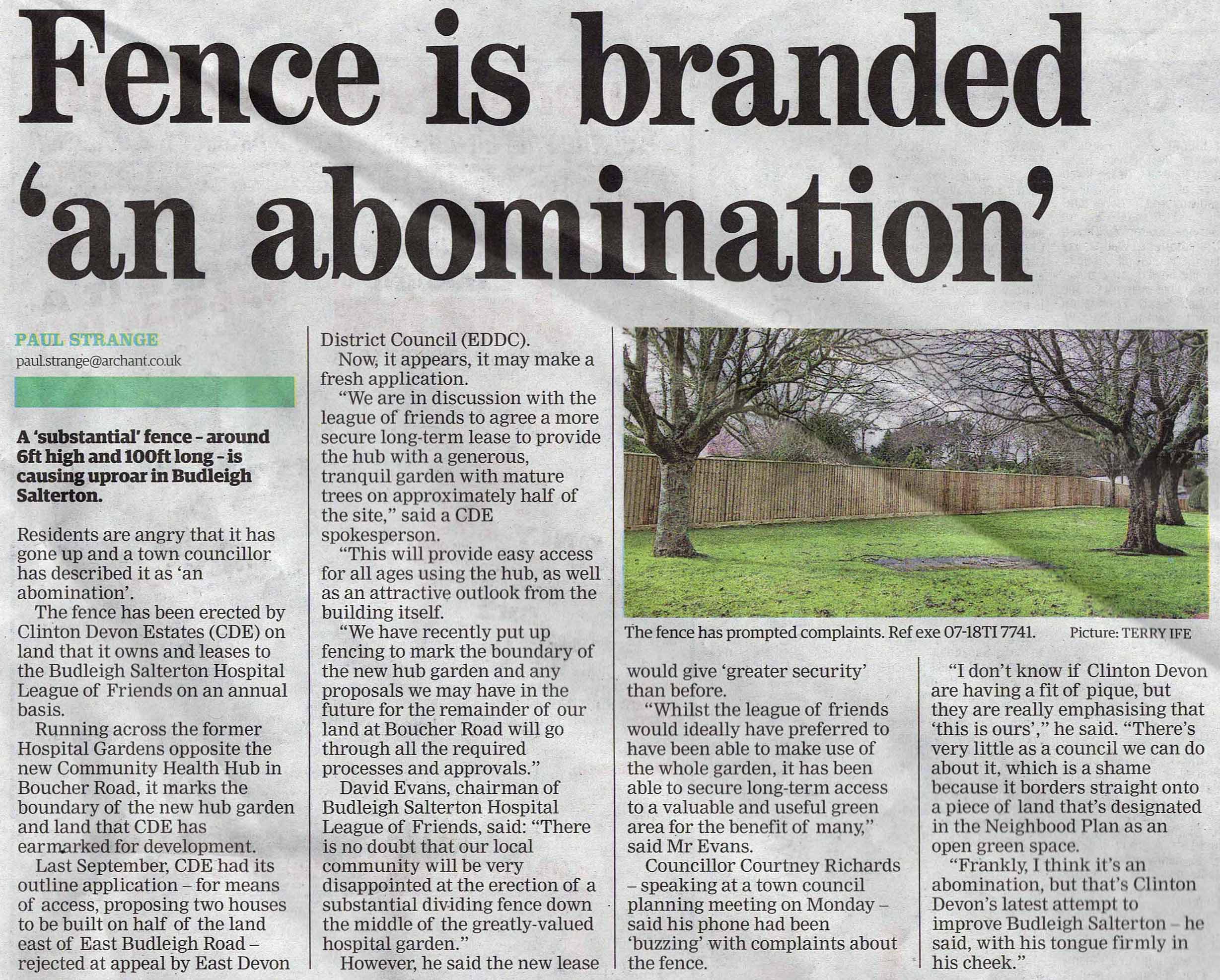 Has Clinton Devon Estates completely lost its moral compass (if it ever ...