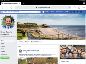 Are no local Tories up to the job of MP? And who IS Simon James/Jupp ...