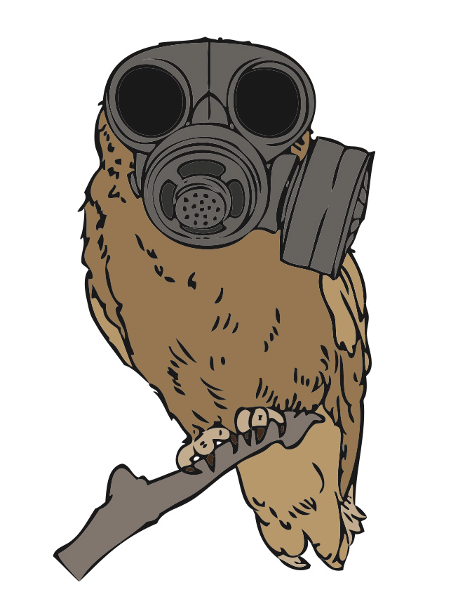 Owl takes Social Distancing seriously – as we all should | East Devon Watch