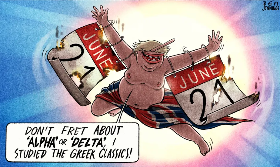 “Super Boris” V the “Delta Variant” | East Devon Watch