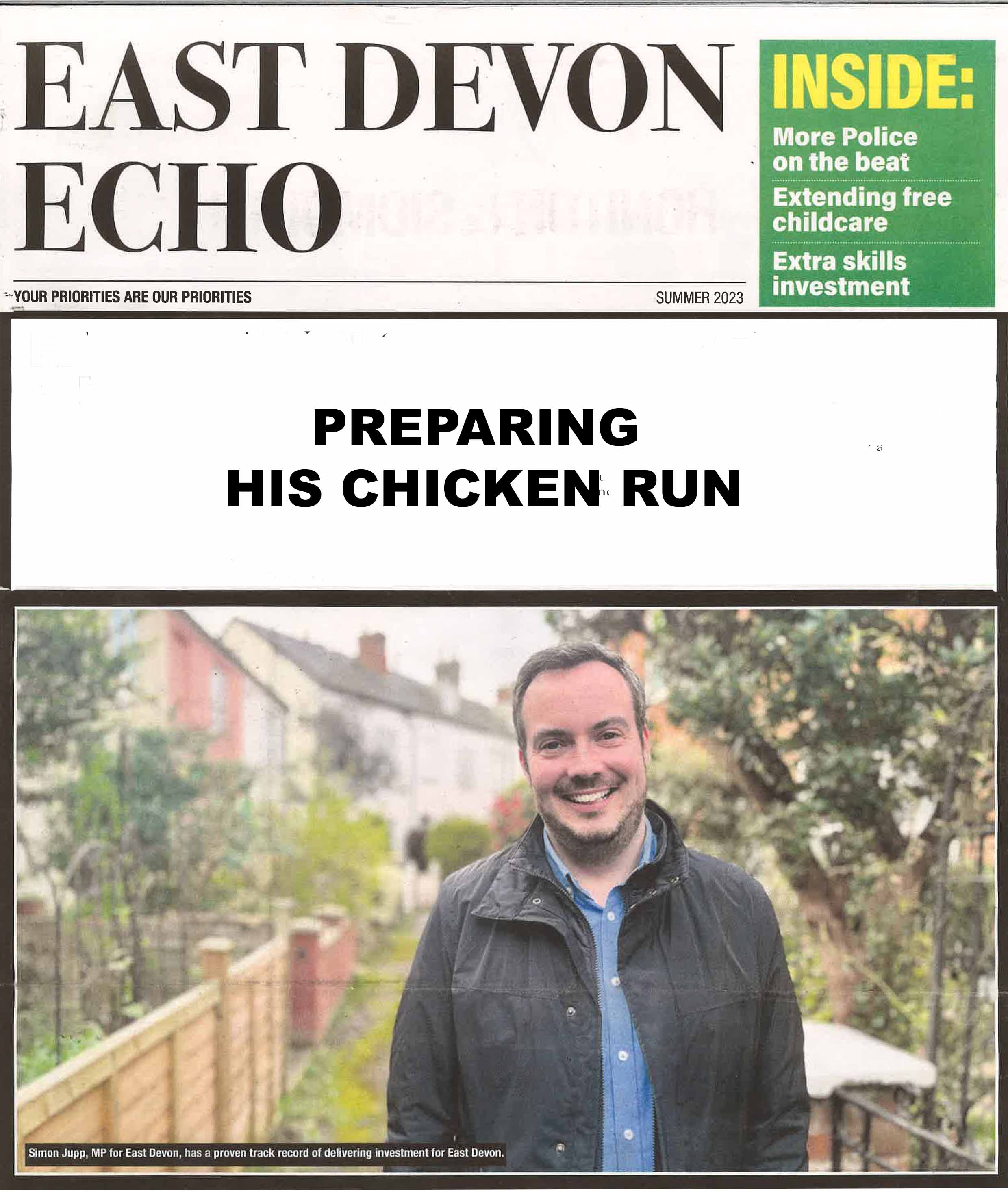 Chicken Run or Wild Goose Chase? | East Devon Watch