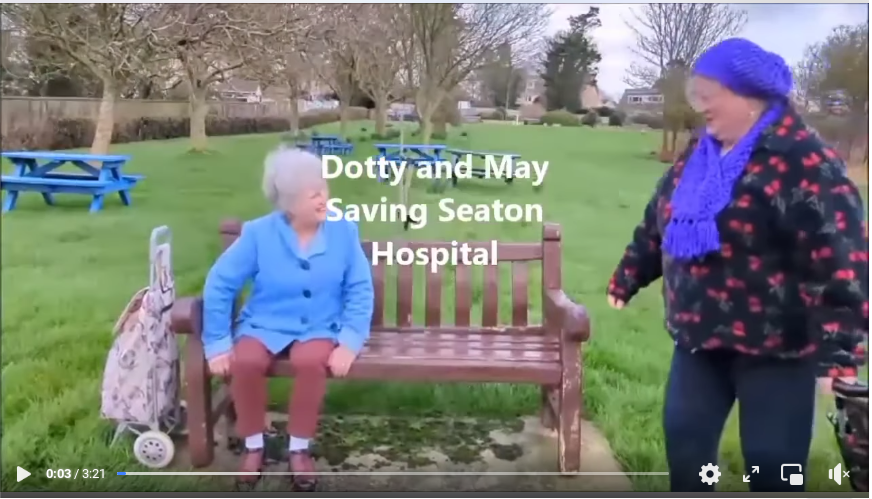 Dotty & May Saving Seaton Hospital | East Devon Watch