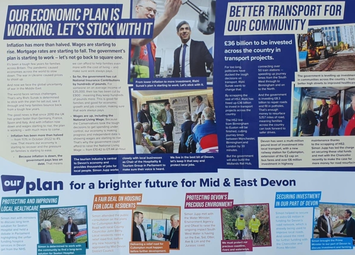 “Delusional” Simon Jupp now masquerading as MP for “Mid Devon” | East ...