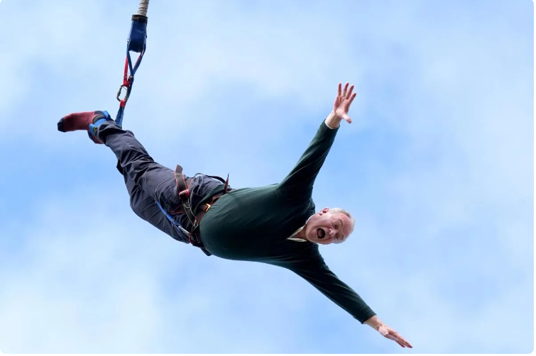 Ed Davey uses bungee jump to hail ‘once-in-a-century election’ | East ...
