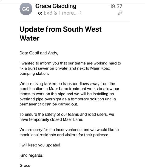 Susan Davy responds to Cllr Henry Riddell’s letter of 25 July | East ...