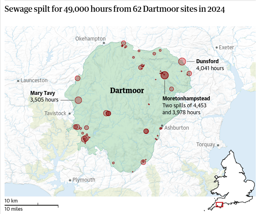 Revealed: river pollution twice as bad inside national parks as outside ...